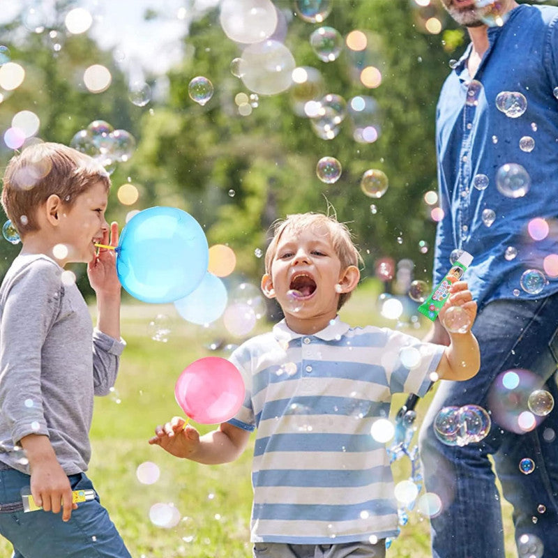 Magic Plastic Touchable Blow Bubbles Set – produckpk