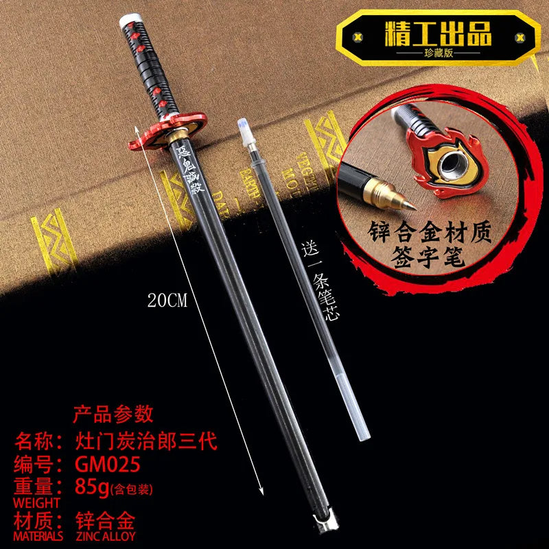 Samurai Sword Katana Model Gel Pen – produckpk