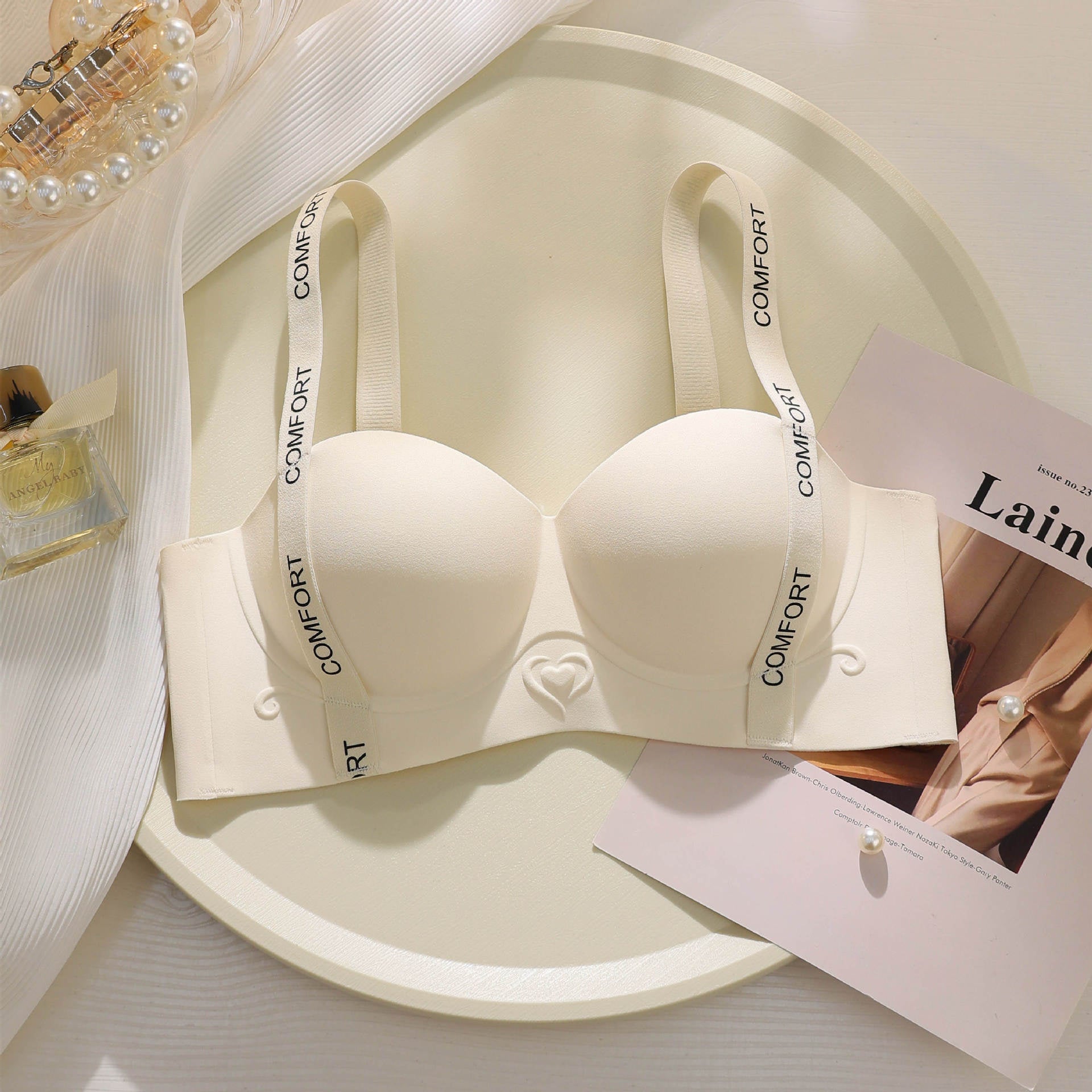 Adjustable Women's Letter Shoulder Bra – produckpk