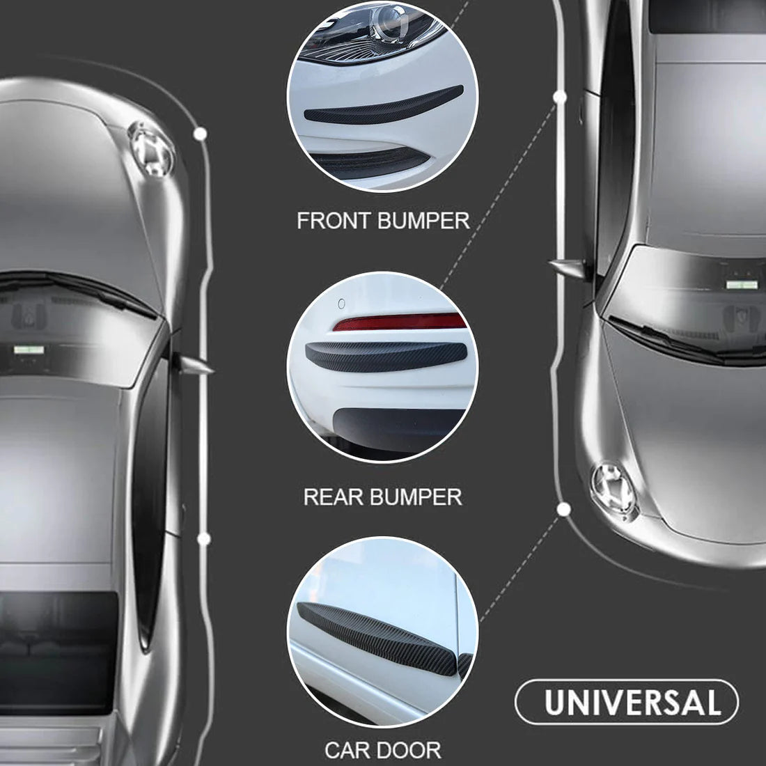 🔥Anti Collision Car Bumper Guard Strip 🔥 – produckpk