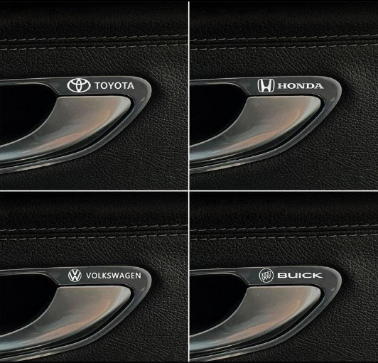 Car Interior Stickers (Pack of 4) – produckpk