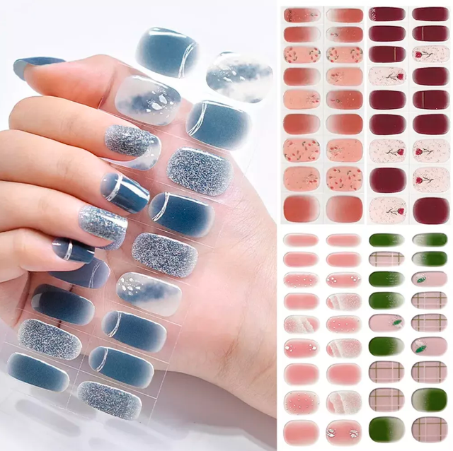 UV Gel Nail Stickers (Sheet of 20) – produckpk