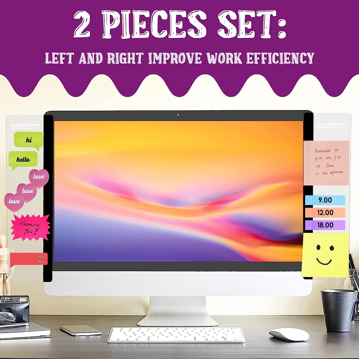 Acrylic Monitor Memo Board – produckpk